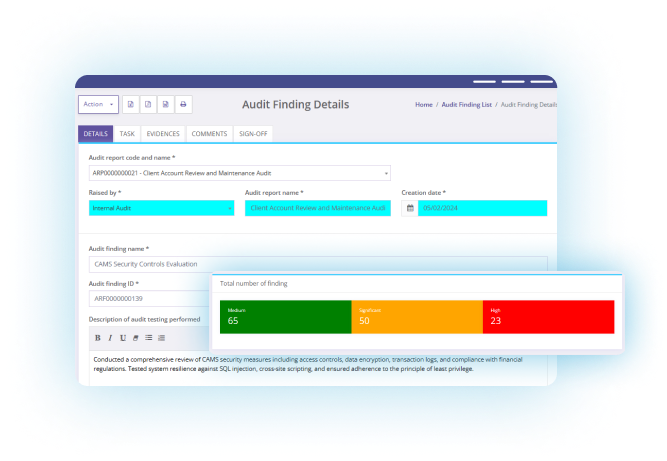 Audit Management Tools - Grace landing
